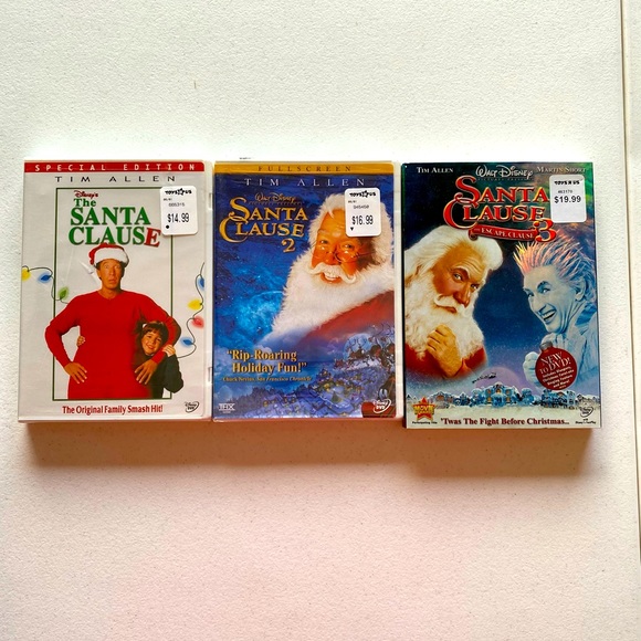 Media | Dvds The Santa Clause Series X3 | Poshmark